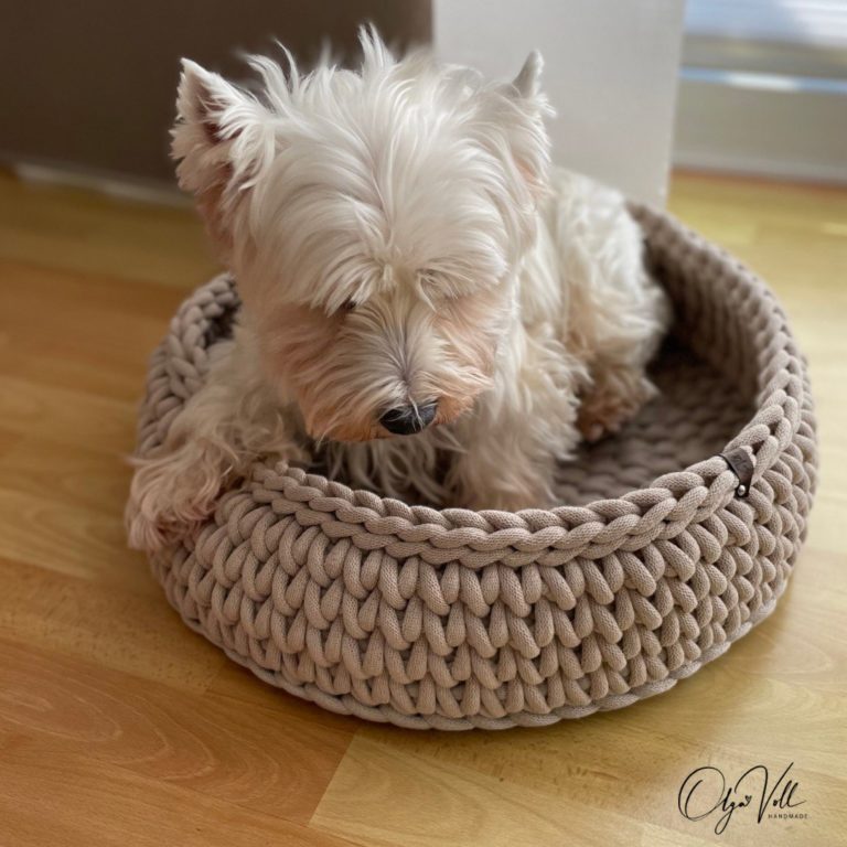 Hundekorb / Katzenkorb - Olga Voll Handmade