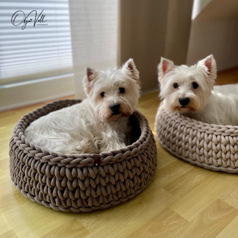 Hundekorb / Katzenkorb - Olga Voll Handmade